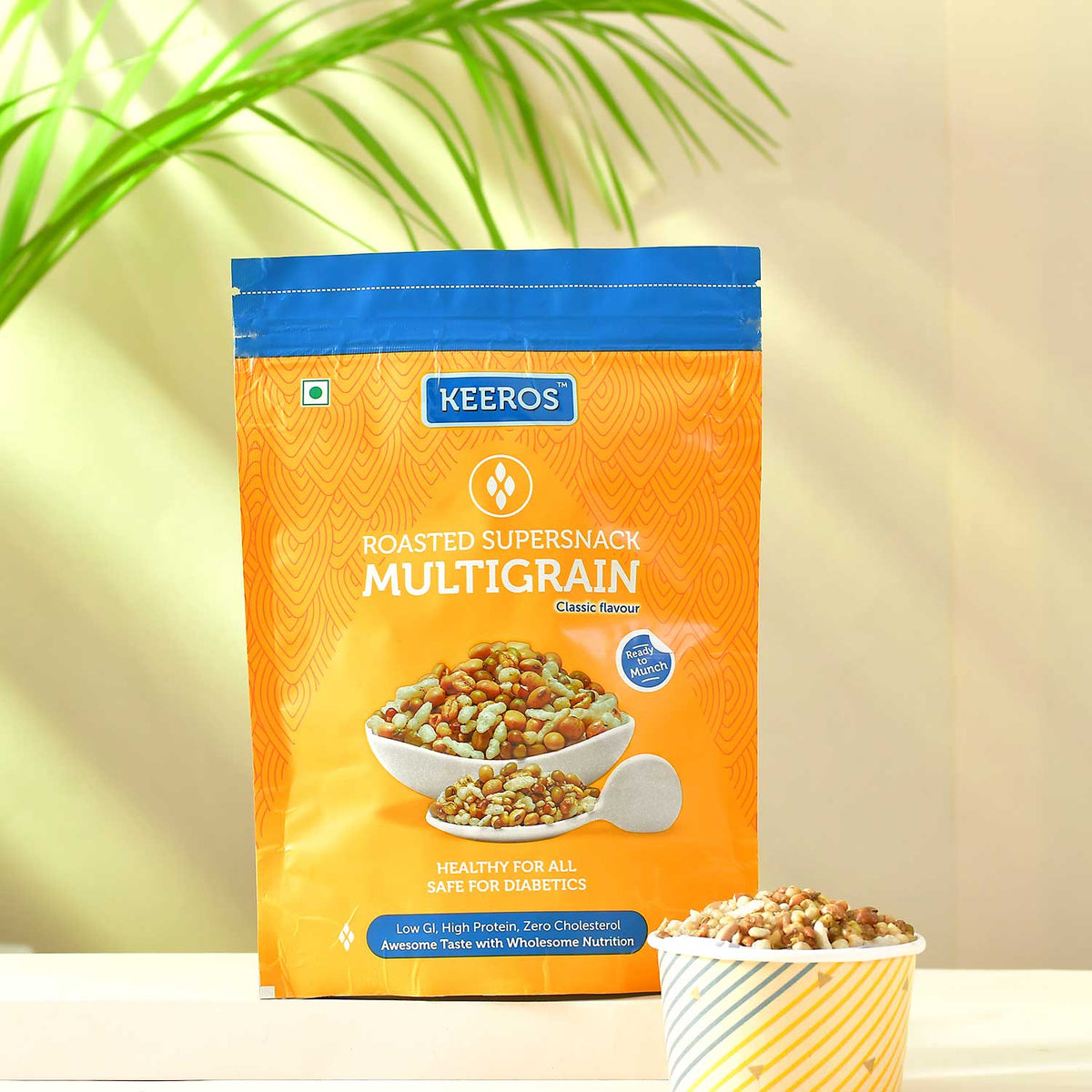 Keeros Healthy Diabetic-Friendly Namkeen Snacks Combo | Multigrain Cla ...